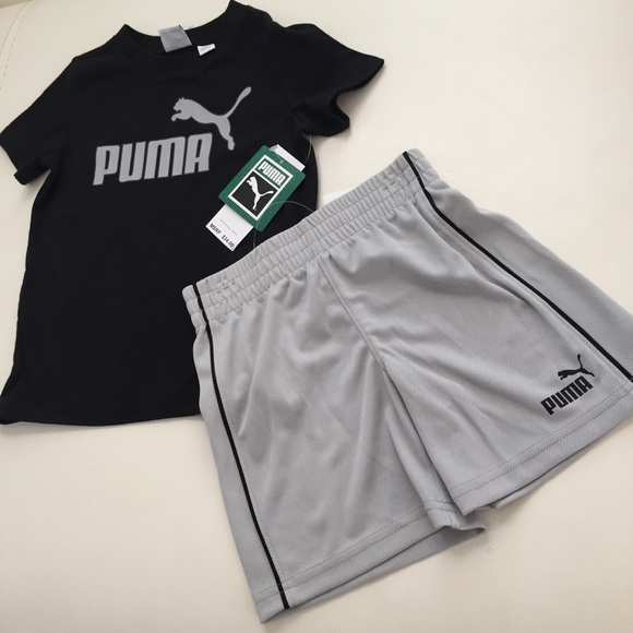 Puma | Matching Sets | Puma Cute Boy Shorts Top Outfit | Poshmark